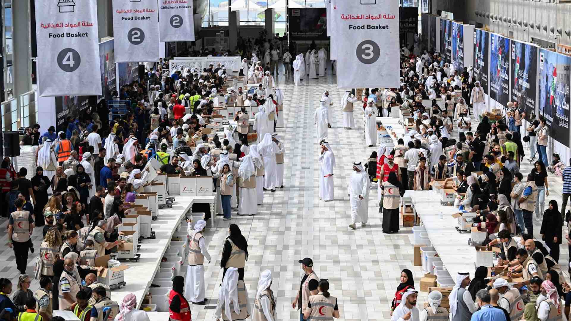 UAE aid campaign for Lebanon collects 250 tonnes of relief materials ...